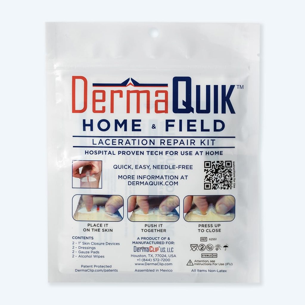 DermaClip & DermaQuik - Non-Invasive Skin Closure