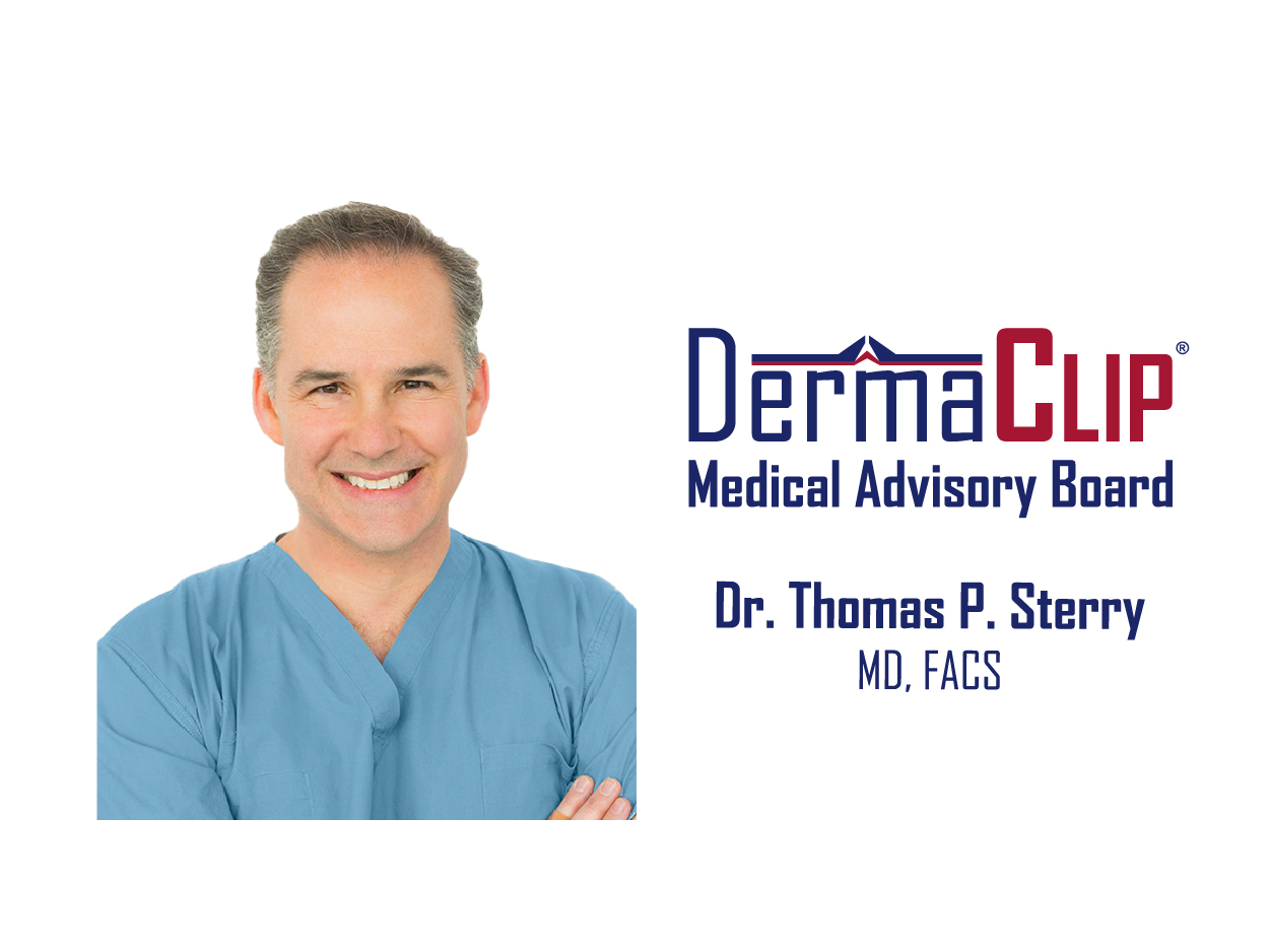 Dr. Thomas Sterry joins DermaClip US' Medical Advisory Board - DermaClip